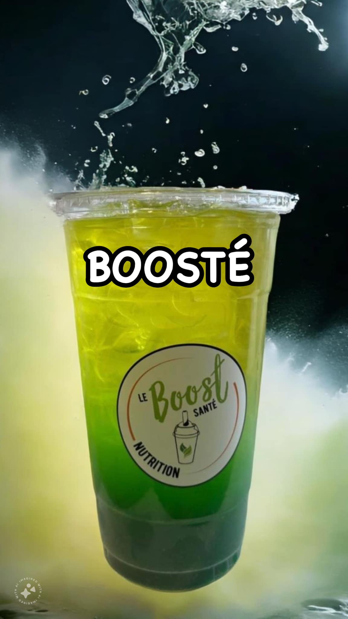 Boisson énergisante Le BOOSTÉ - 32oz - Le BOOST Santé Nutrition